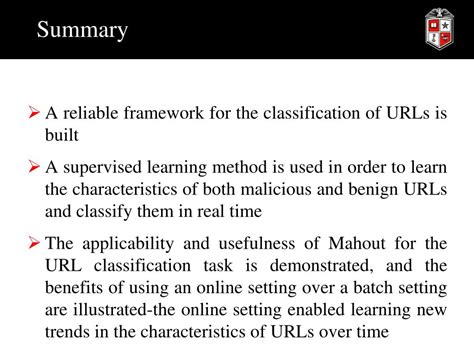 ppt urldoc learning to detect malicious urls using online logistic regression powerpoint