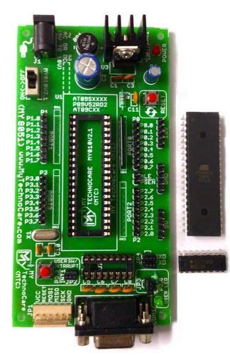 Learn Atmel 8051 Microcontroller Board Electronic Engineering