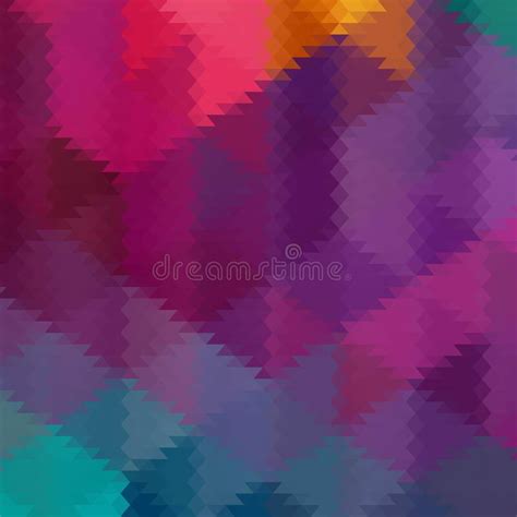 abstract triangular background science background vector presentation