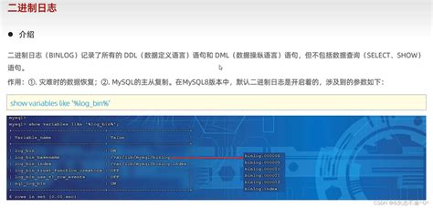 Mysql运维之日志、主从复制、分库分表mysql查看主从切换日志 Csdn博客