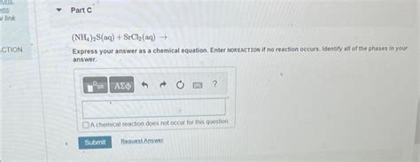 Solved NaNO Aq KCl Aq Express Your Answer As A Chemical Chegg Com
