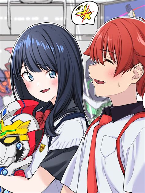 Takarada Rikka Hibiki Yuuta Gridman Alexis Kerib Gridknight And 1 More Gridman Universe