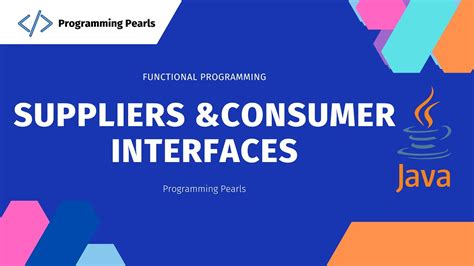 Supplier And Consumer Interfaces Java 8 Tutorials Learn Advanced