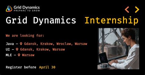 Grid Dynamics Careers On Linkedin Griddynamicspl Griddynamicsinternship Java Ui Mle