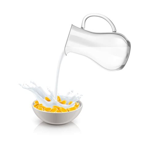 Milk Bowl Vectors And Illustrations For Free Download
