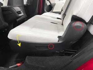 Trim Cushion 2nd Row Seat Lh 7 Seat Remove And Replace