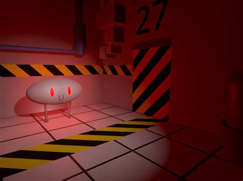 I Tried To 3d Model The All Around Helper And Its Containment Unit R Lobotomycorp