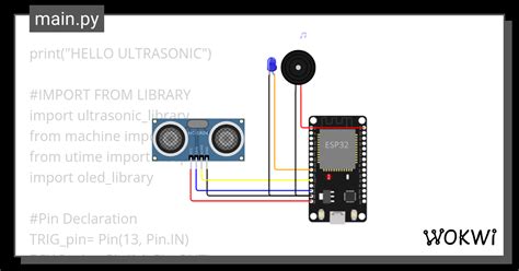 Ultrasonicpy Wokwi Esp32 Stm32 Arduino Simulator Ultrasonicpy Wokwi Esp32 Stm32 Arduino Simulator