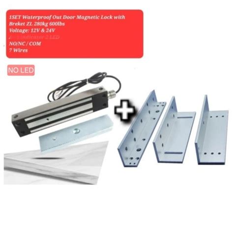 Jual Waterproof Emlock Lbs Kbl V V Ada Sensor NO NC COM WML Set Mlock B ZL