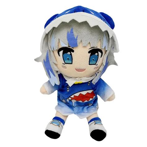 Anime Game Gawr Gura Plush Doll Hololive Vtuber Shark Girl 49 Off