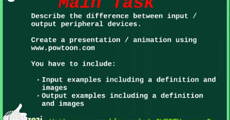 Mr Dunn Ict And Computing Blog Input And Output Homework