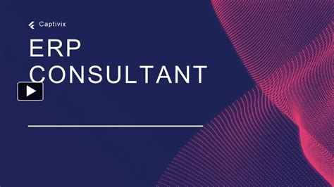 Ppt Erp Consultant Powerpoint Presentation Free To Download Id 9737cd Mgjjz