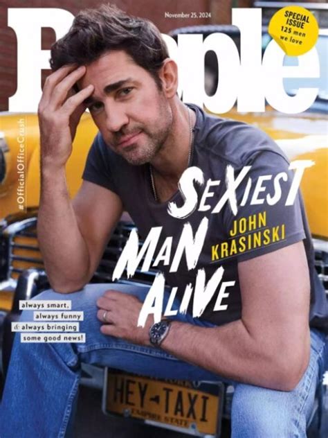 ¿quién Es John Krasinski El Hombre Vivo Más Sexy Del Mundo Según