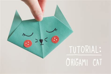 Nook Cranny Tutorial Origami Cat