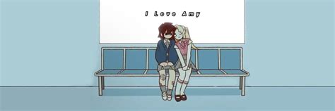 I Love Amy Amy And Bibi Banner Cute Girl Drawing Amy Girl Drawing