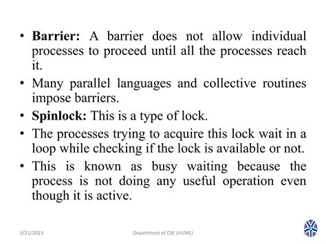 Cs304pc Computer Organization And Architecture Session 32 Interprocessors Communication And