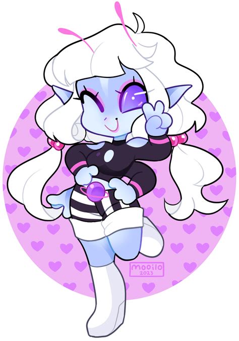 Alien Girl Chibi Comm By Imooilo On Deviantart
