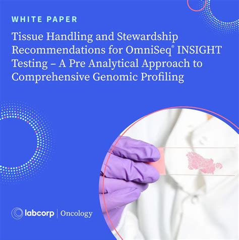 Joseph Samsa On Linkedin Tissue Handling And Stewardship Recommendations For Omniseq Insight®…