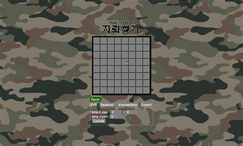 Github Sjoleeeminesweeper 지뢰찾기 웹게임 💣