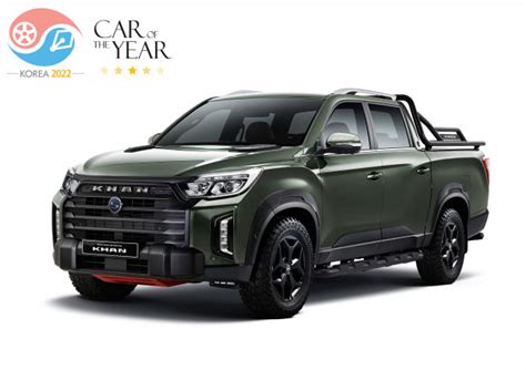 쌍용차 더 뉴 렉스턴 스포츠·칸 한국자동차기자협회 ‘2022 올해의 차 유틸리티 부문 수상 브레이크뉴스