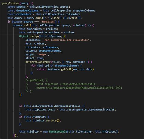 custom autocomplete pass choices to cellrenderer questions
