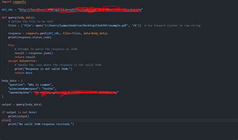 Send Multiple Pdf File Through API Endpoint In Python FlowiseAI