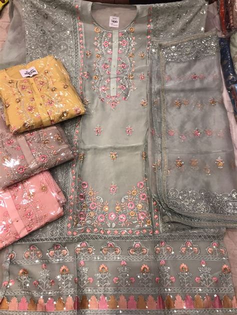 Fancy Organza Suits