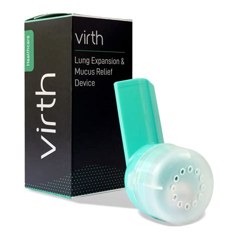 Virth Lung Expansion And Mucus Relief Device Breathing Exercise Device