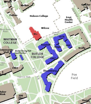 Princeton University Campus Map