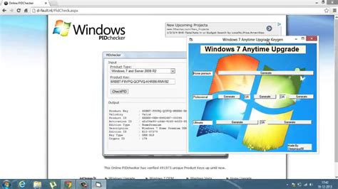 Windows 7 Anytime Upgrade Keygen 100 Working Ultimate Professional And Home Premium Youtube