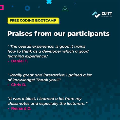 zuitt coding bootcamp on linkedin your feedback from the incredible