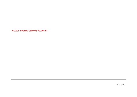 Efficient Project Management With Project Tracking Template For Budget And Objectives