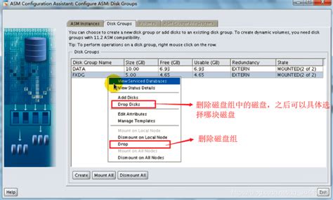 Oracle之asm磁盘组的添加和删除asm磁盘删除和增肌 Csdn博客