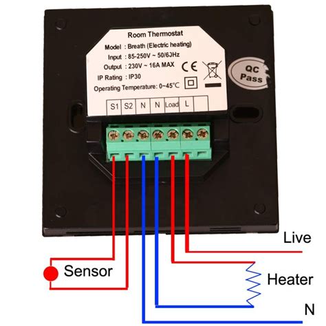 Energy Saving Motion Sensor Thermostat For Underfloor Heating