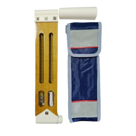 Sling Psychrometer Whirling Hygrometer Thermometer Wooden Body Type