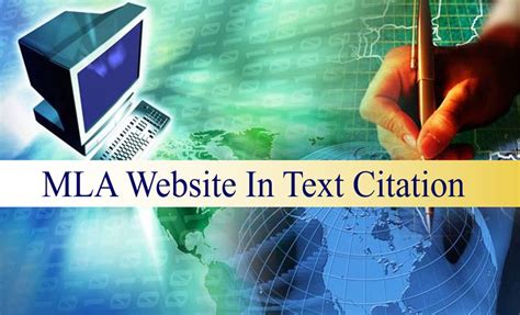 MLA Website In Text Citation The Main Rules For Online Sources Wr Ter