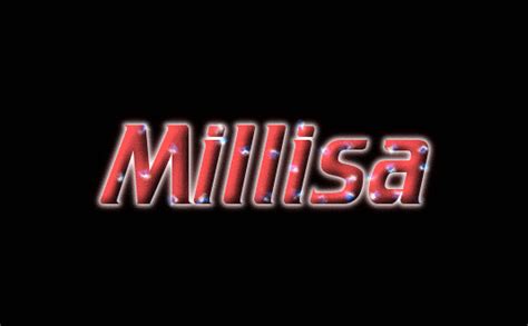 Millisa Logo | Free Name Design Tool from Flaming Text