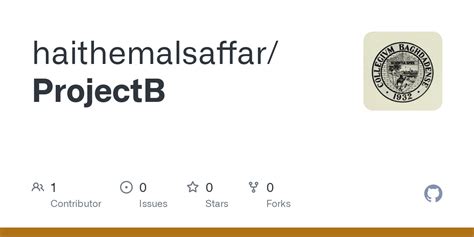GitHub Haithemalsaffar ProjectB