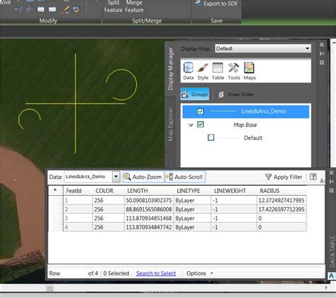 Export To Gis Keep Map Object Data Keep Arcs No Shapefile Autodesk Community