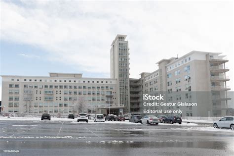 레이캬비크 의 포스보구르 시에 있는 아이슬란드 국립 대학 병원 레이캬비크에 대한 스톡 사진 및 기타 이미지 레이캬비크 병원 0명 Istock