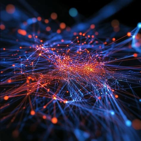 Visualization Of Network Traffic Analysis For Security Premium Ai Generated Image