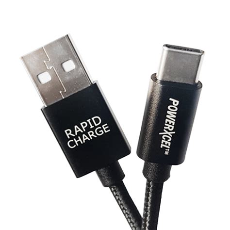 Powerxcel™ Rapid Charge Braided 10 Type C Usb Charge And Sync Cable