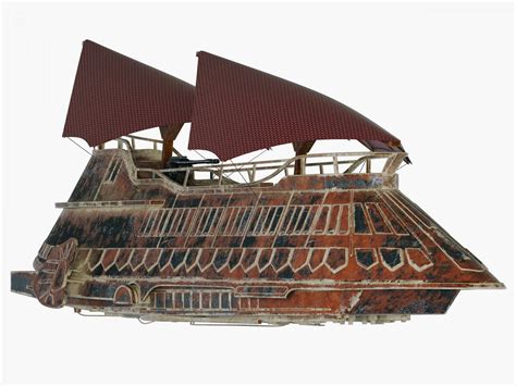 Star Wars Jabba Sail Barge 3d Model By Zifir3d