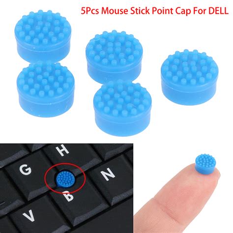 5pcs Laptop Keyboard Trackpoint Pointer Mouse Stick Point Cap For Dell