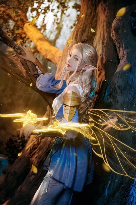 王者荣耀 艾琳cosplay 次元岛