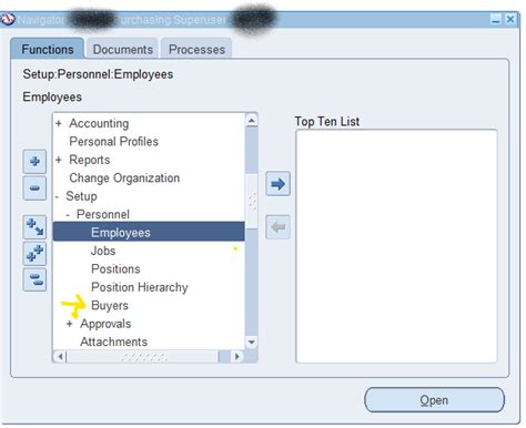 PURCHASING Setup Buyer In Oracle APPS R