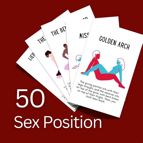 50 Sex Position Game Card Kamasutra Card Games For Couple Printable
