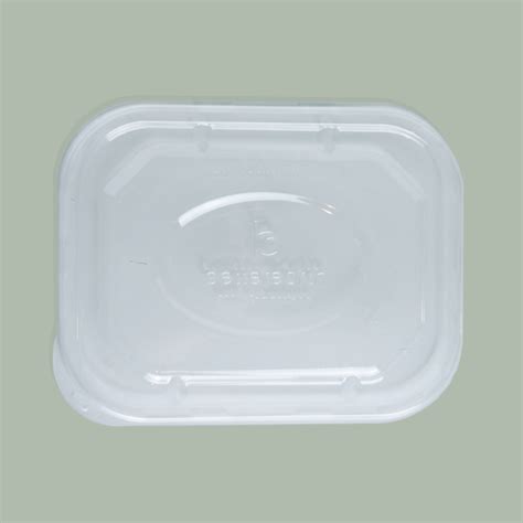 Pla Rectangular Container Lid 24oz 40oz