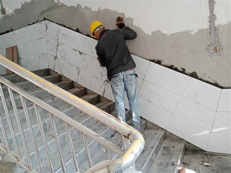 楼梯墙裙贴瓷砖图片 楼梯墙裙 大山谷图库