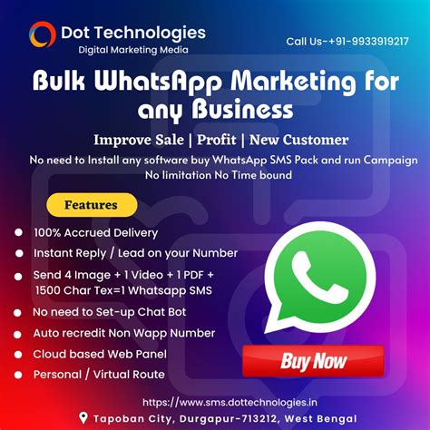 Dot Technologies Bulk Sms And Whatsapp Verified Green Tick Service